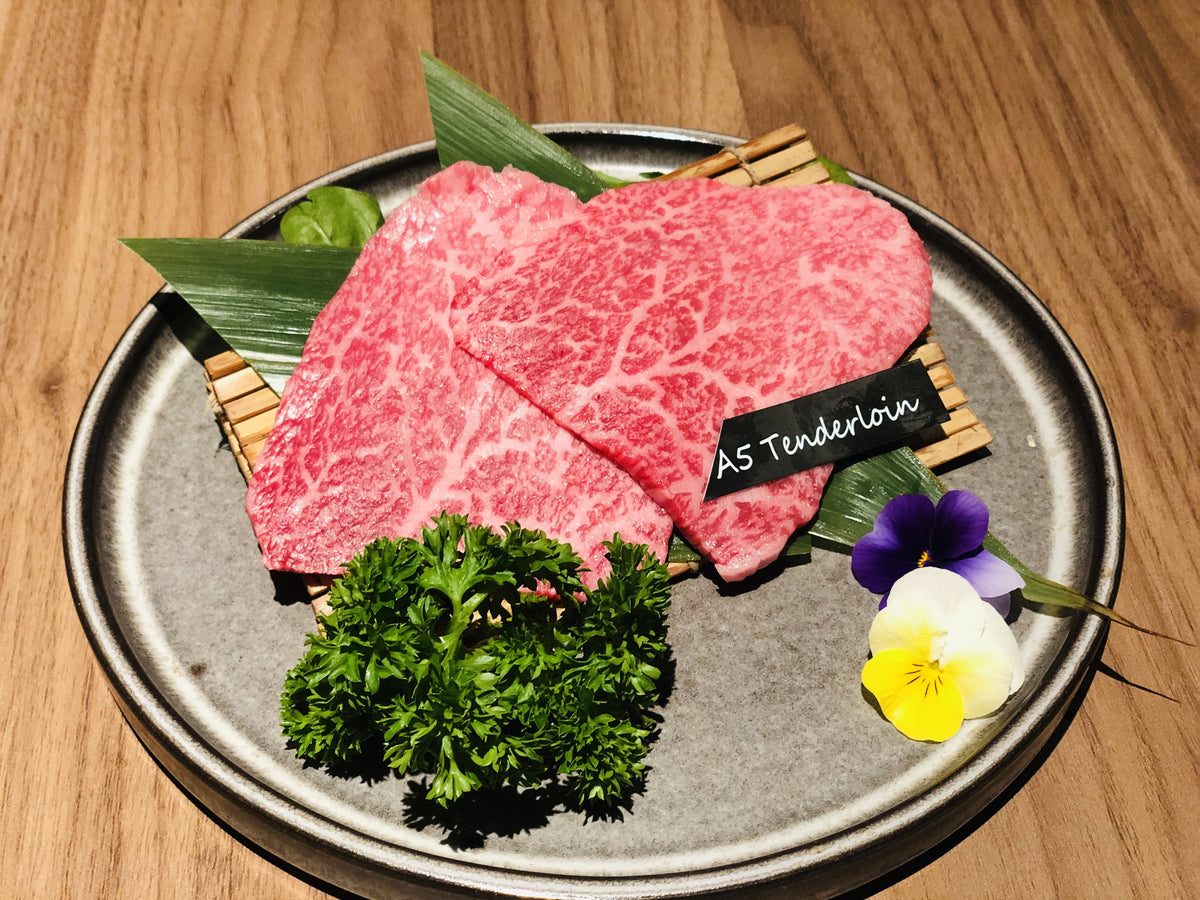 Omi Gyu A5 Tenderloin BBQ 60g – Niku Ou Japanese Restaurant